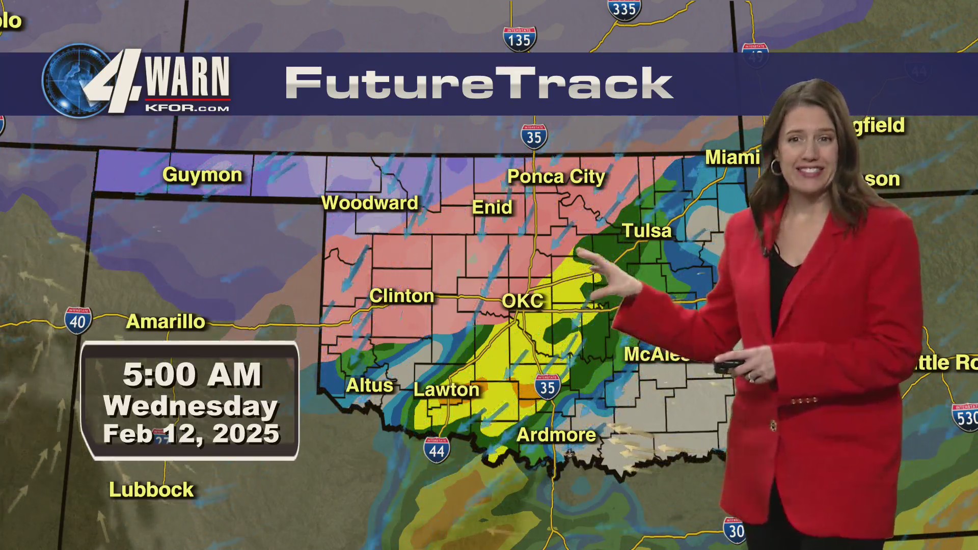 Emily Sutton has the latest on rain, ice and snow heading our way this ...