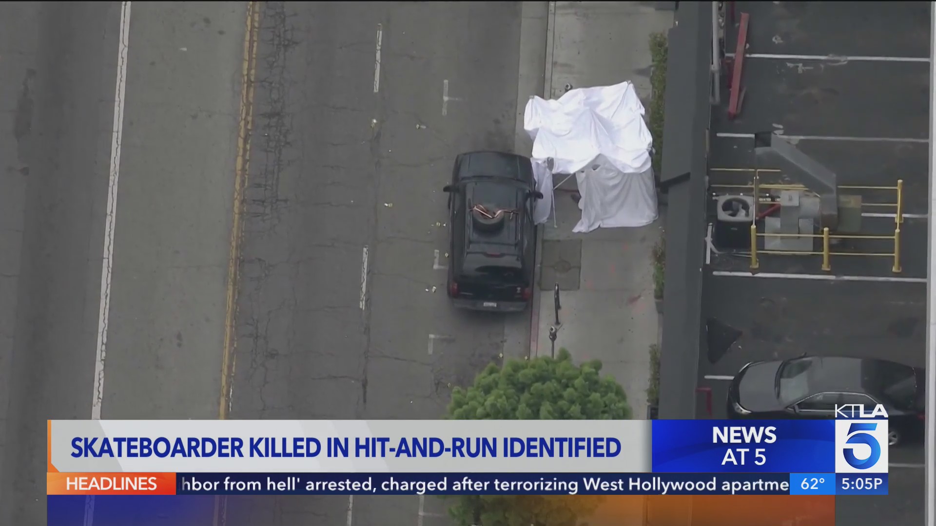Skateboarder killed in hit-and-run identified – KTLA