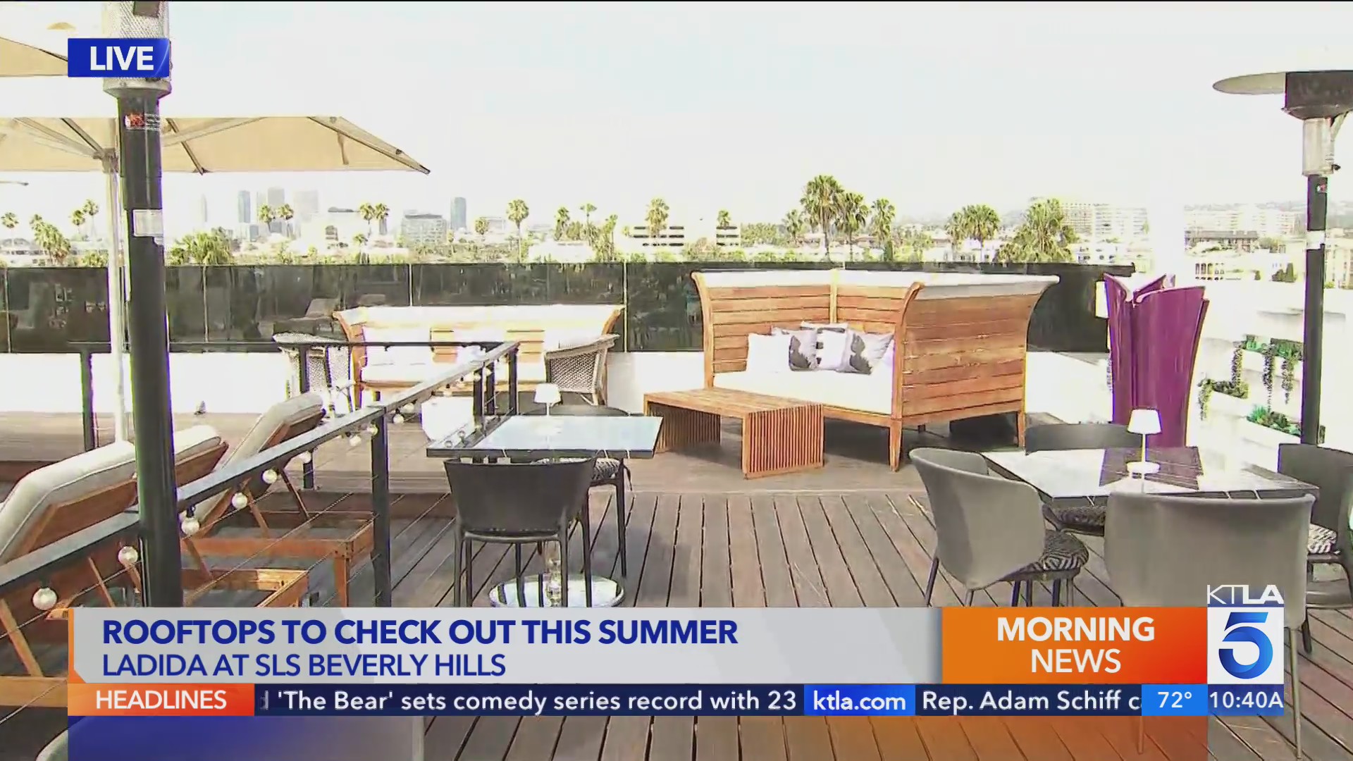 Olivia De Bortoli explores Hollywood’s hottest rooftop spots – KTLA