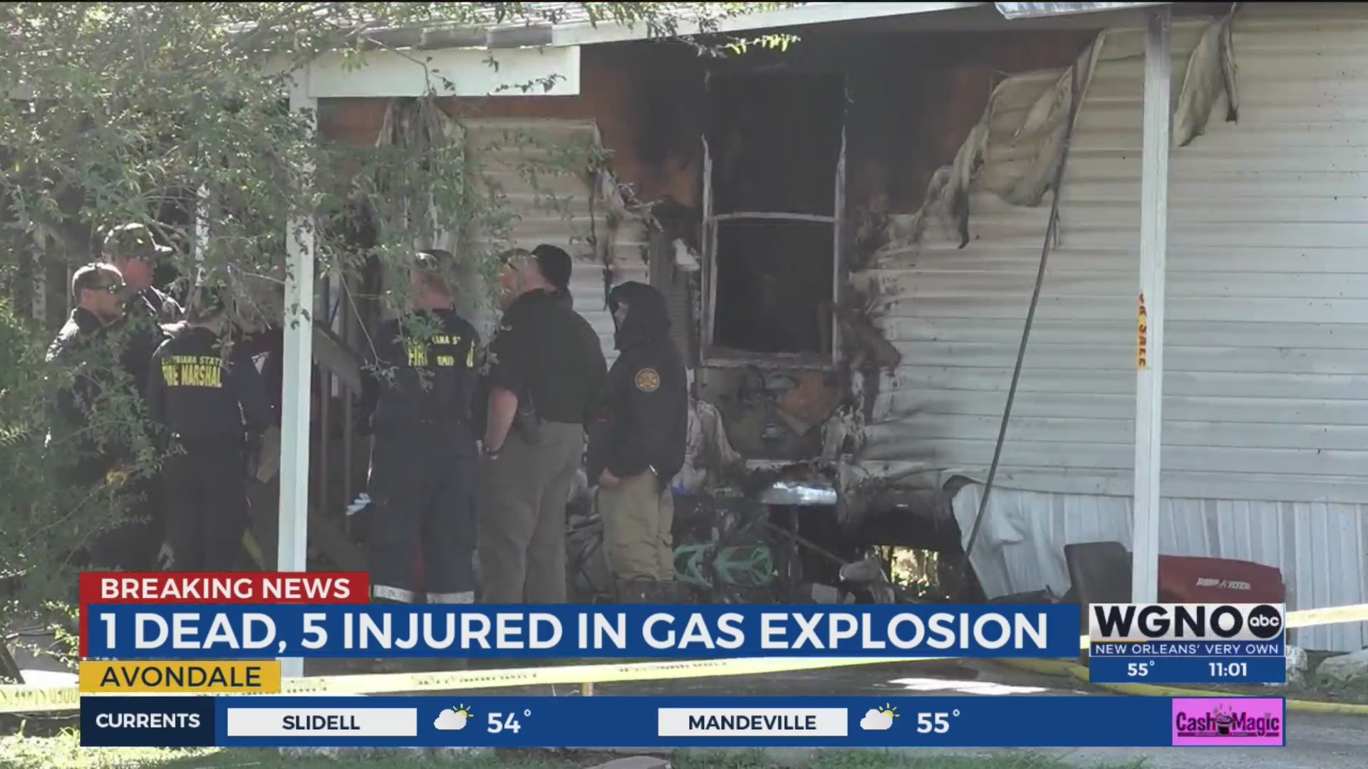 One dead, five injured in Avondale gas explosion – WGNO