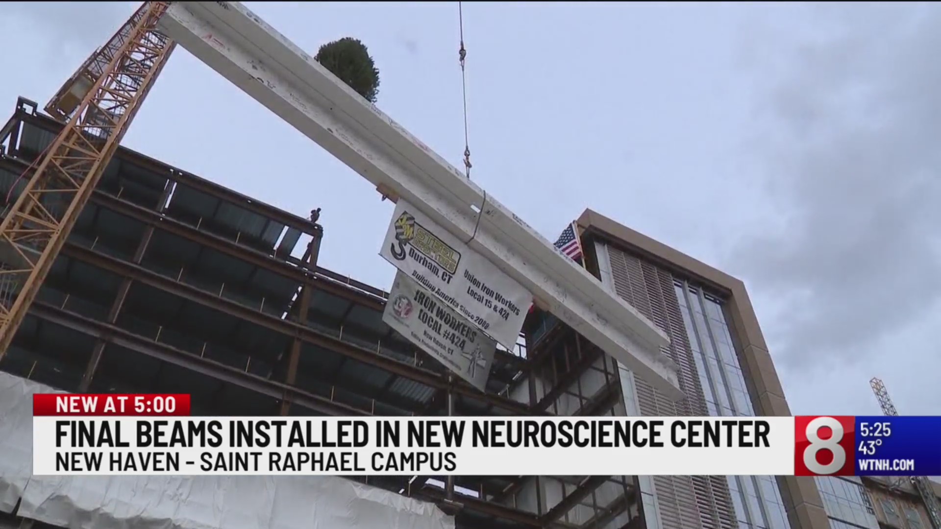 Construction on a new Yale neurosciences building almost complete ...
