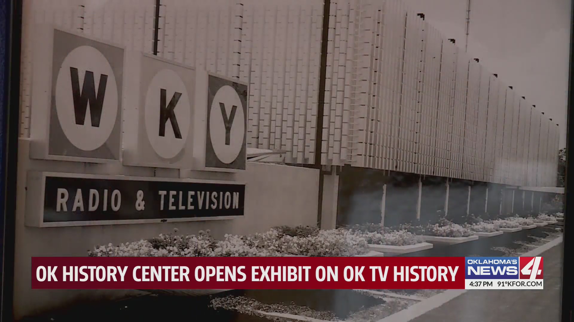 Oklahoma History Center opens exhibit on Oklahoma TV history – KFOR.com ...