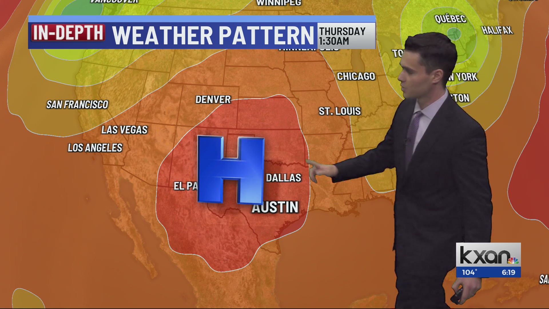 First Warning Weather with Meteorologist Tommy House – KXAN Austin