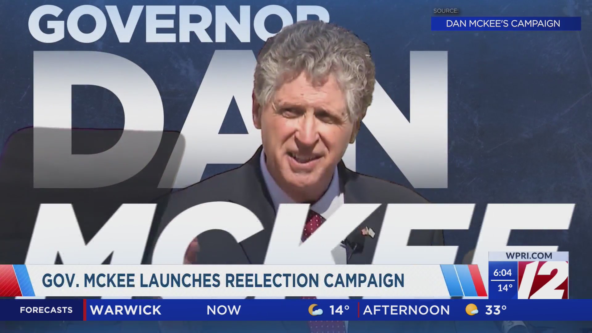 New McKee campaign video confirms he’ll run for reelection in 2026 ...