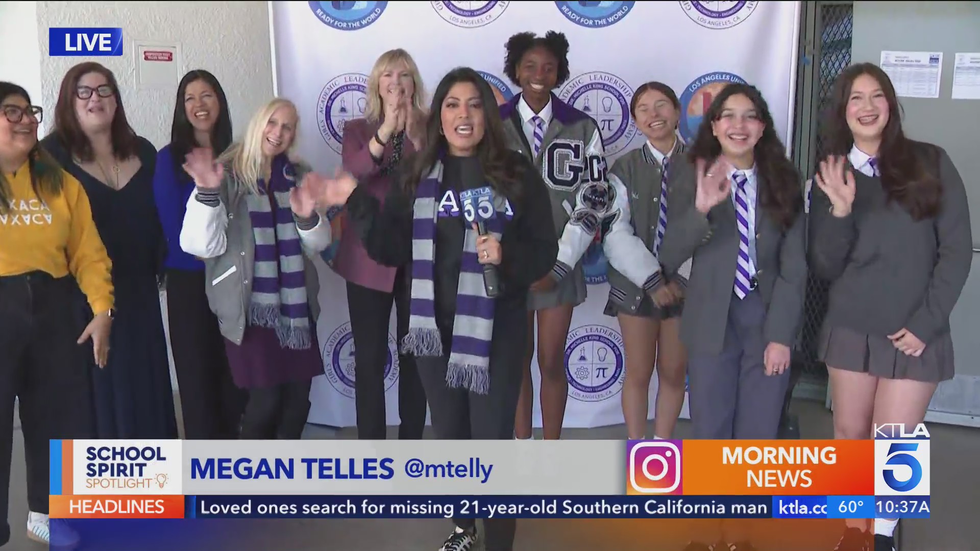 School Spirit Spotlight: Girls Academic Leadership Academy – KTLA
