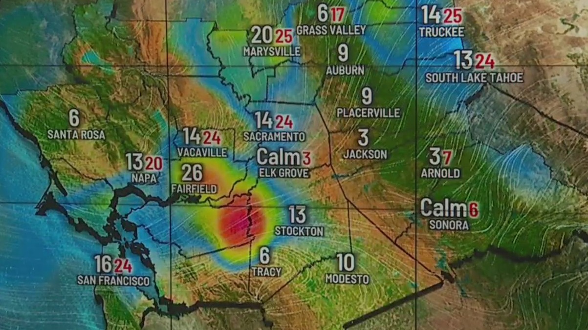 Below average highs in the forecast for Sacramento area – FOX40 News