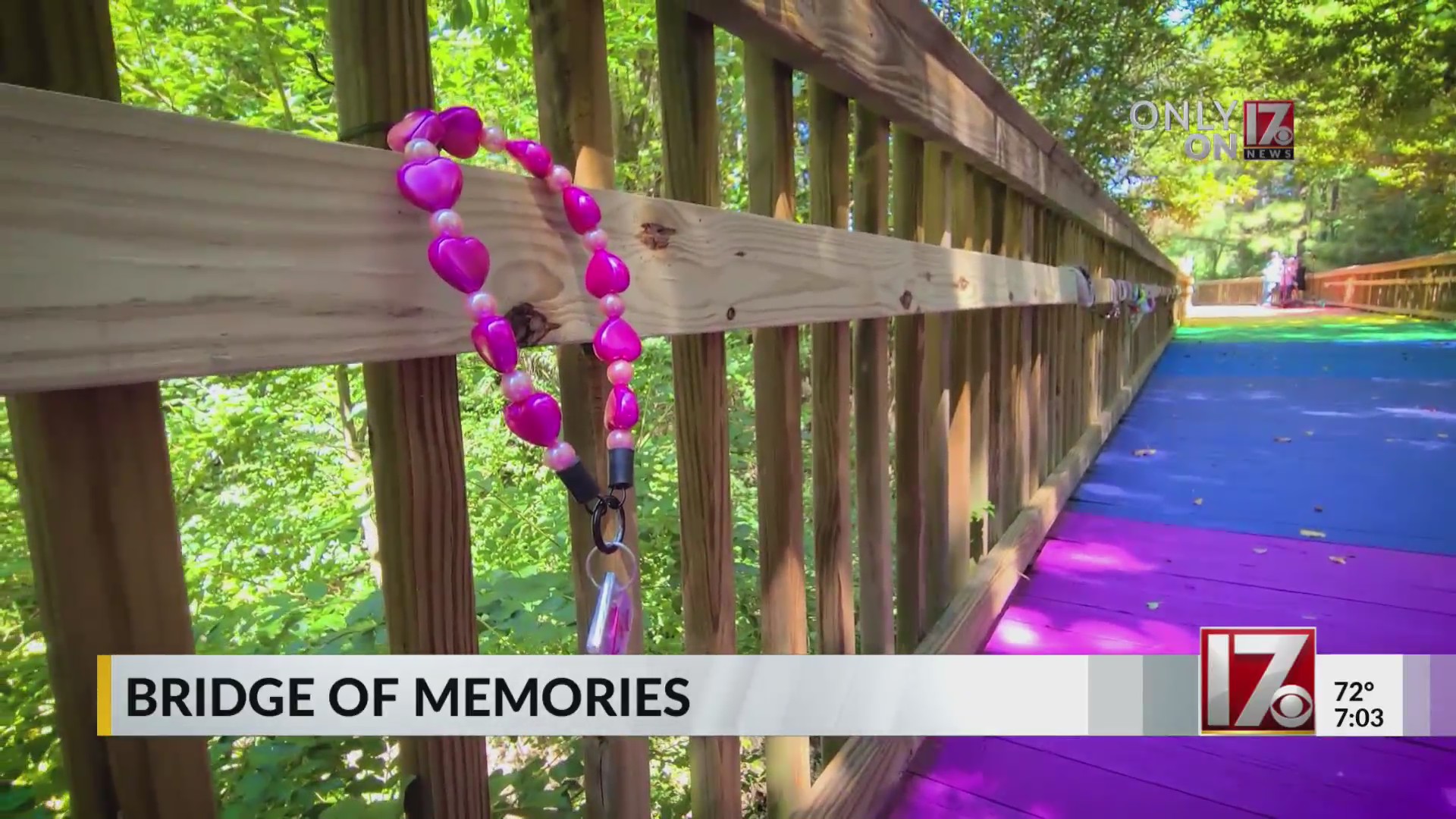 Rainbow Bridge in Apex holds memories of beloved pets – CBS17.com