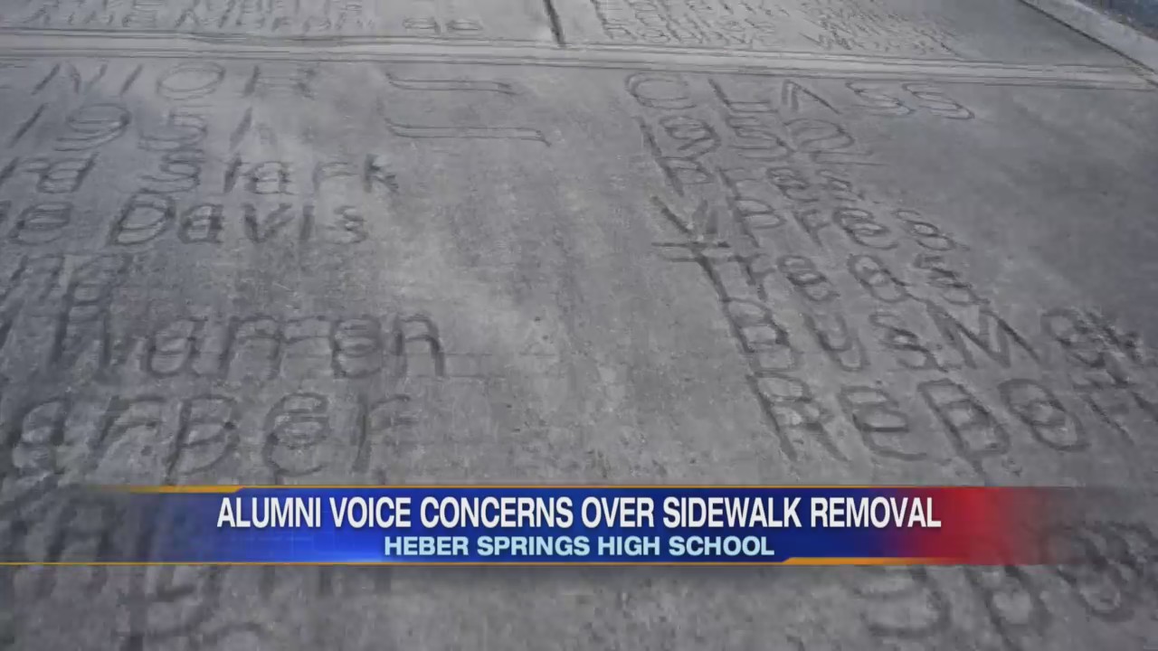 Renovations announced for sidewalks at Heber Springs High School ...
