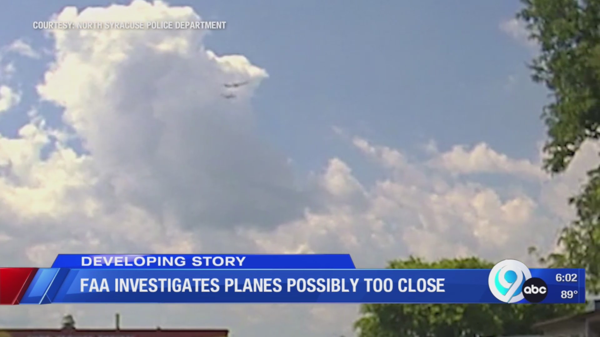 FAA investigating planes possibly getting too close over Syracuse – WSYR