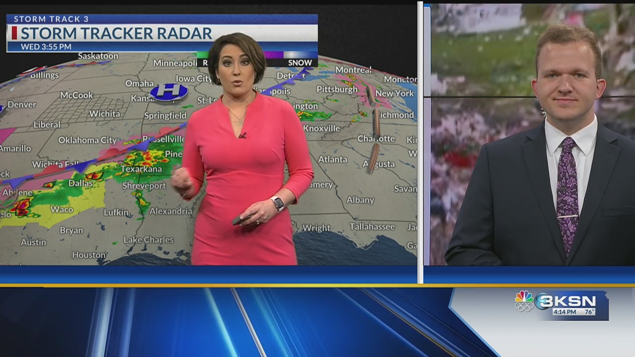 Storm Track 3 Forecast: A pleasant evening, severe storms come back ...