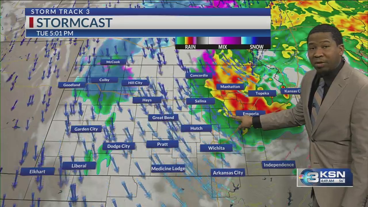 Tuesday morning forecast – KSN-TV