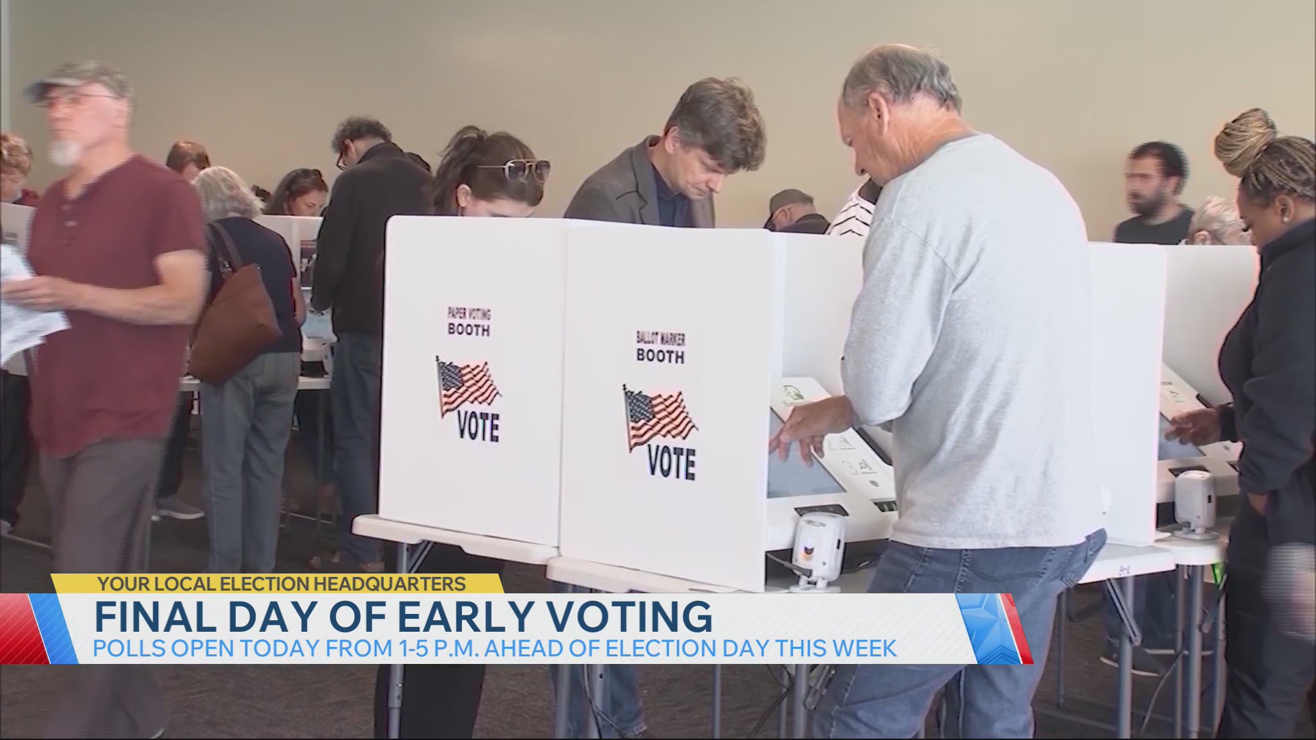 Last day of early voting for 2025 Ohio election – NBC4 WCMH-TV