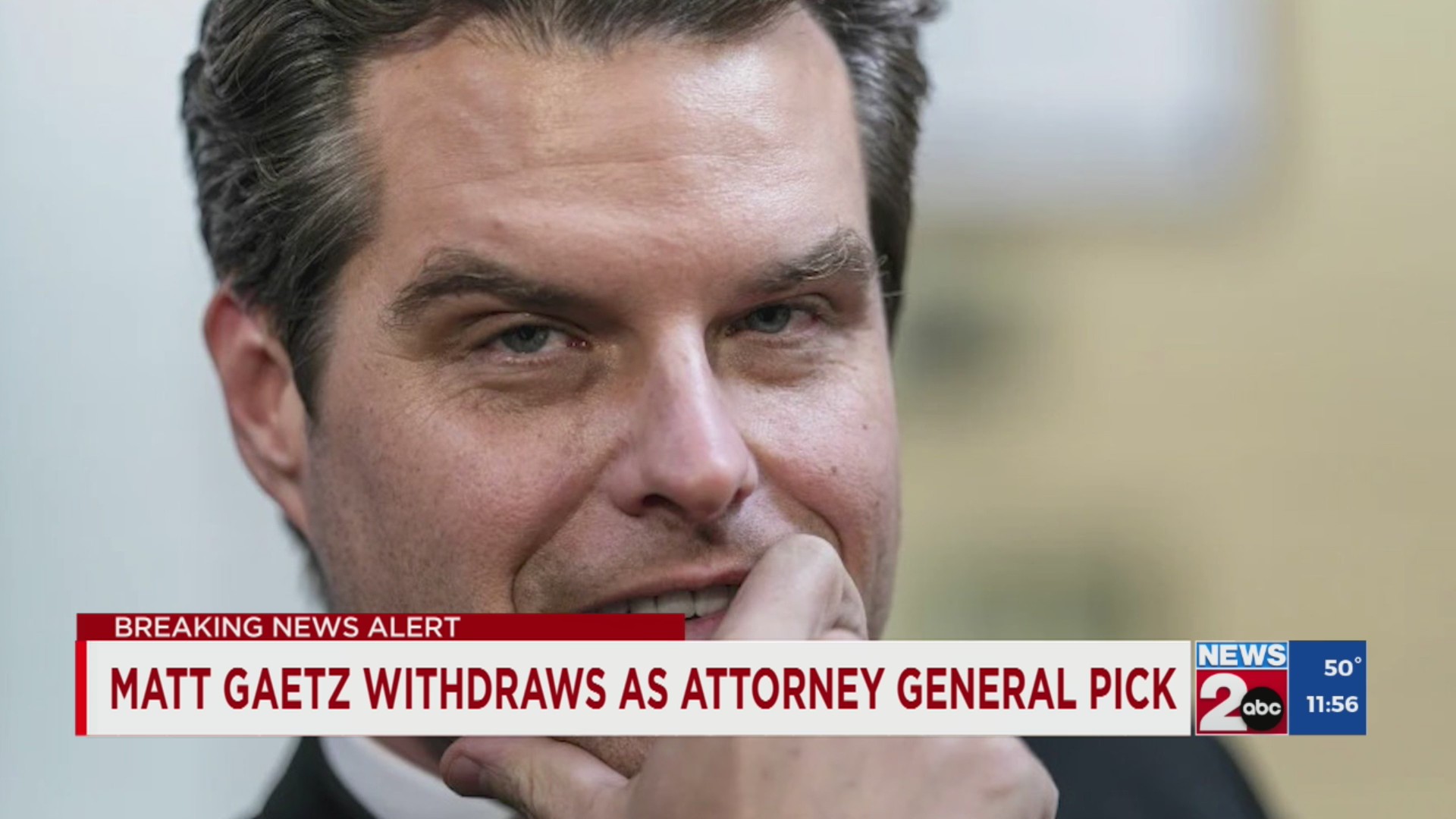 Gaetz withdraws from attorney general consideration – WKRN News 2
