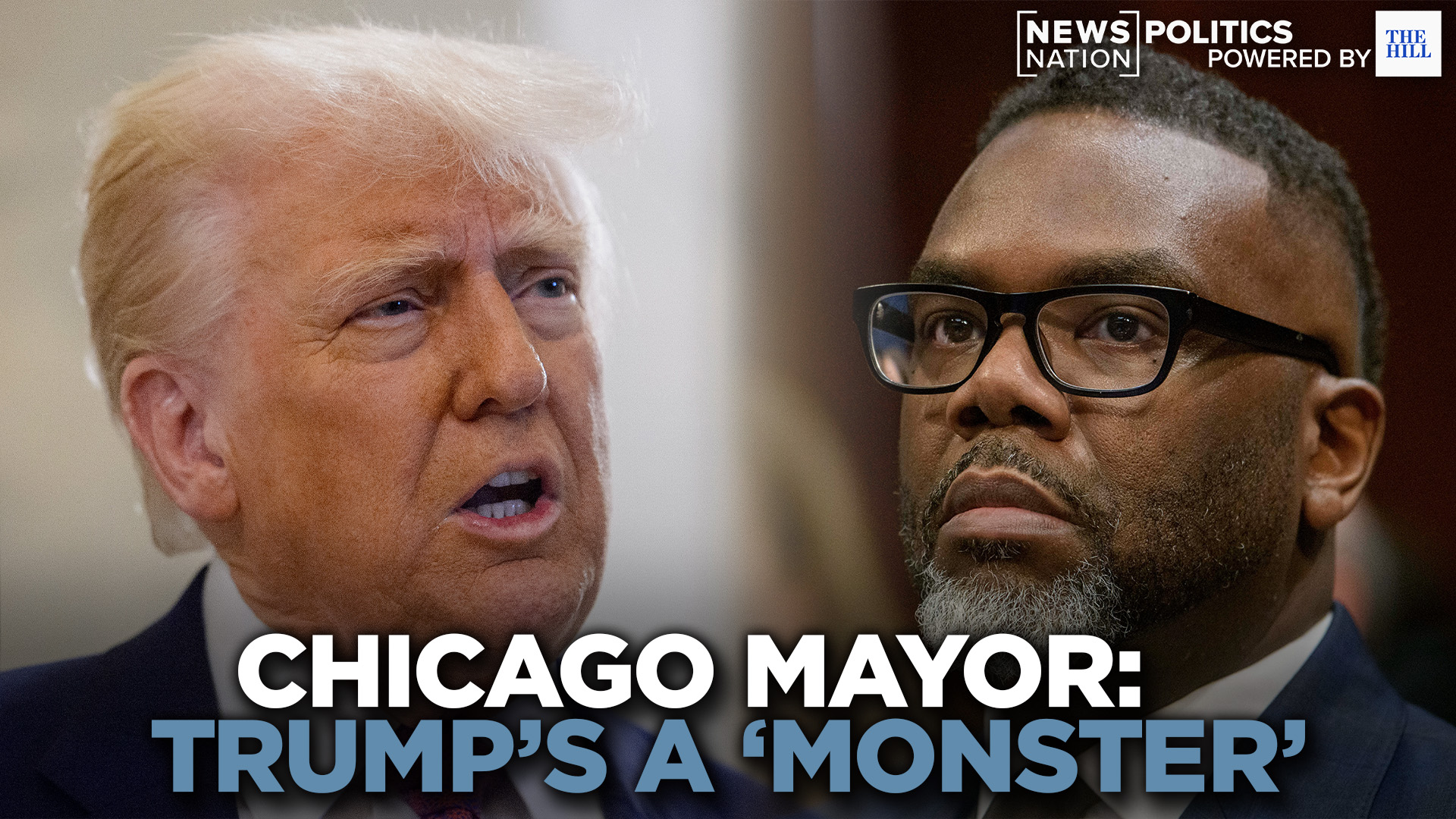 Chicago Mayor Brandon Johnson Says President Trump Is A ‘MONSTER ...
