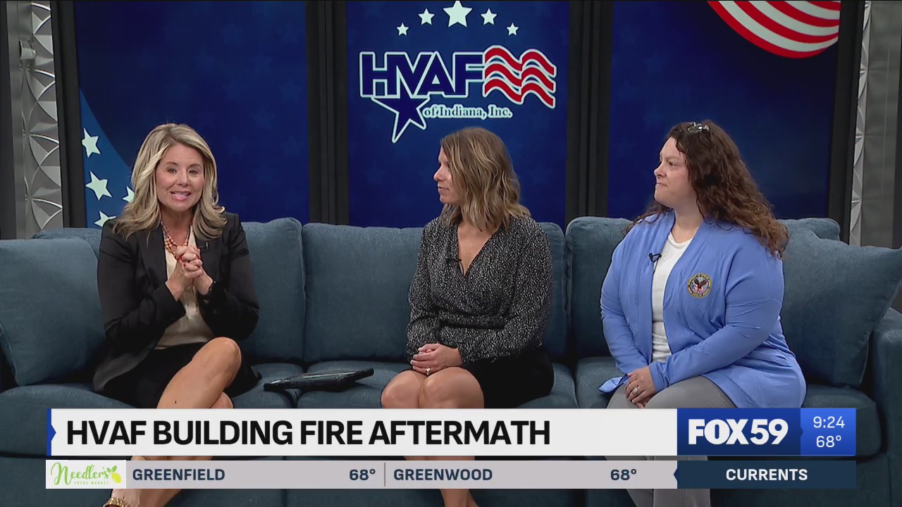 HVAF Building Fire Aftermath, donations needed – Fox 59