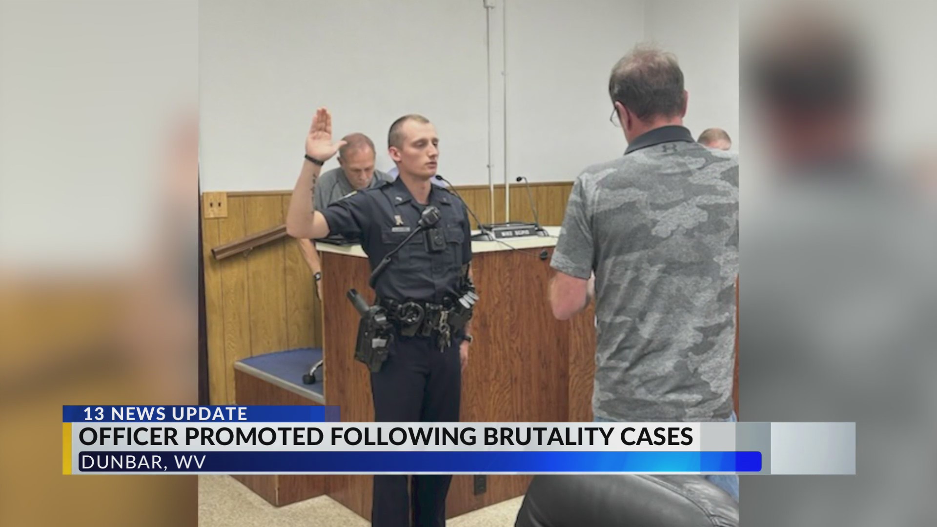 Dunbar police officer’s promotion stirs controversy – WOWK 13 News