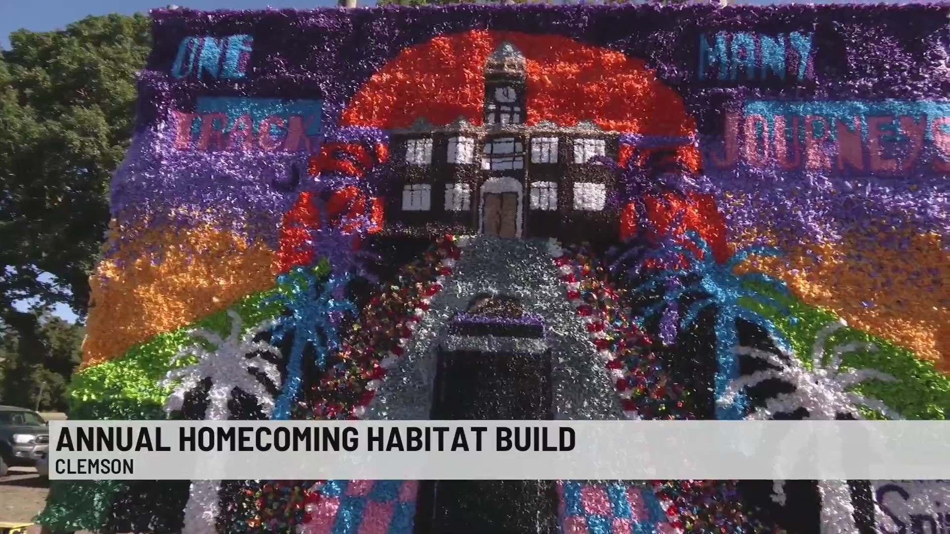 Clemson University homecoming festivities raise money for families in ...