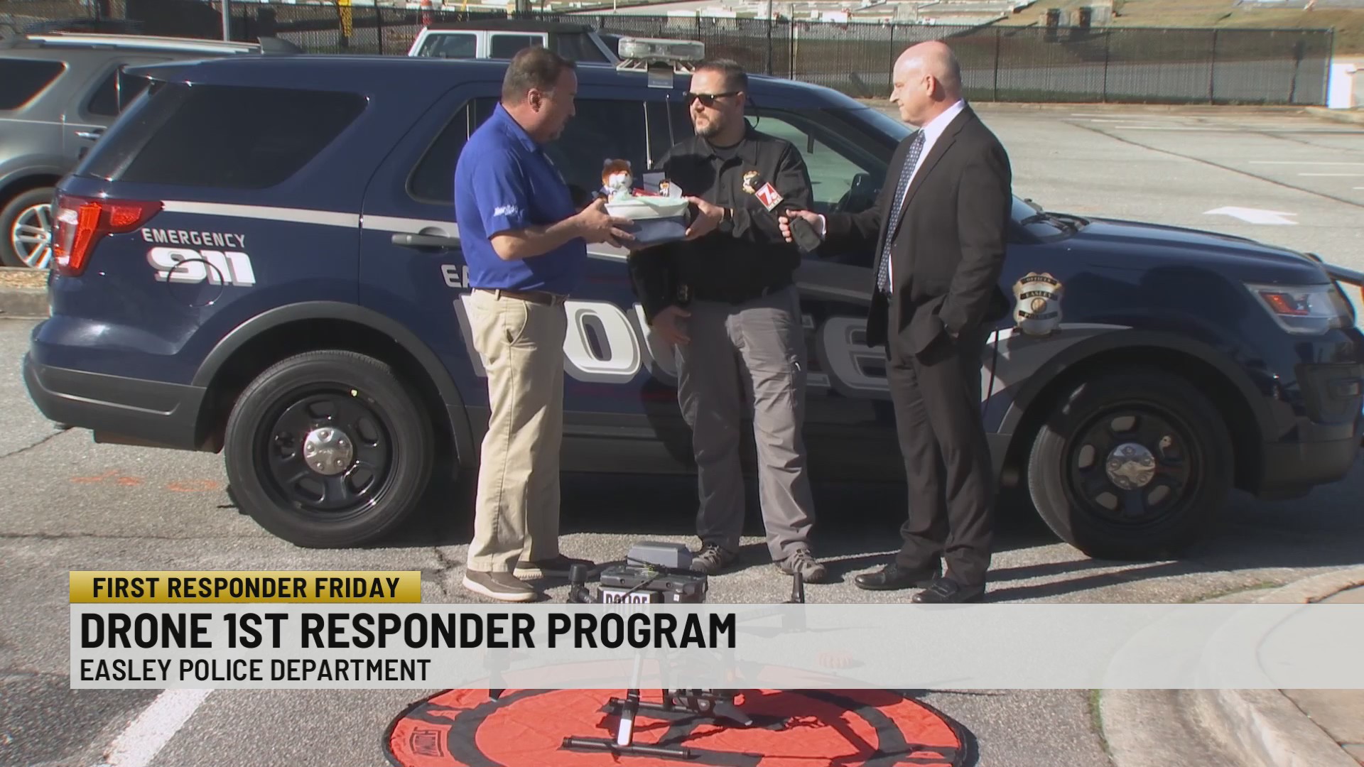 First Responder Friday: Easley Police drone first responder program ...