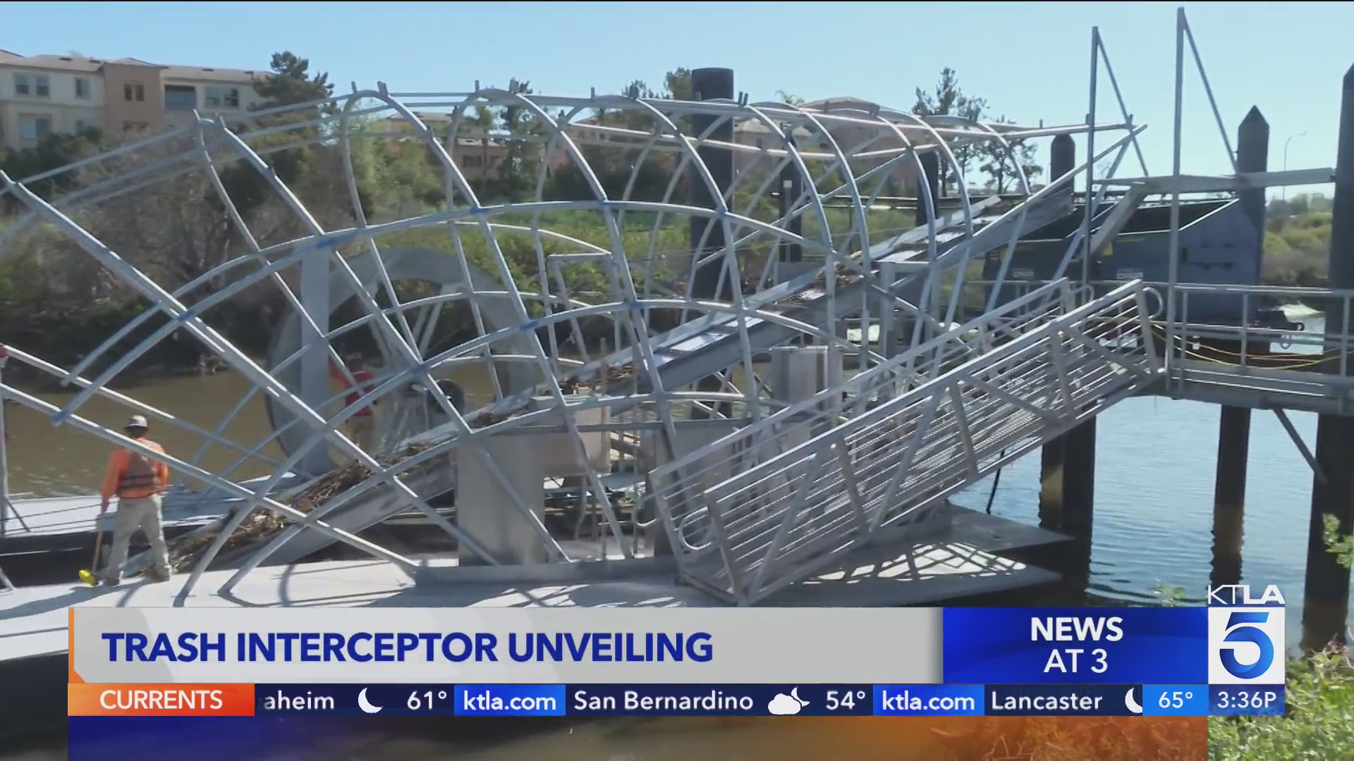 Newport Beach introduces state’s first trash interceptor to keep bay ...