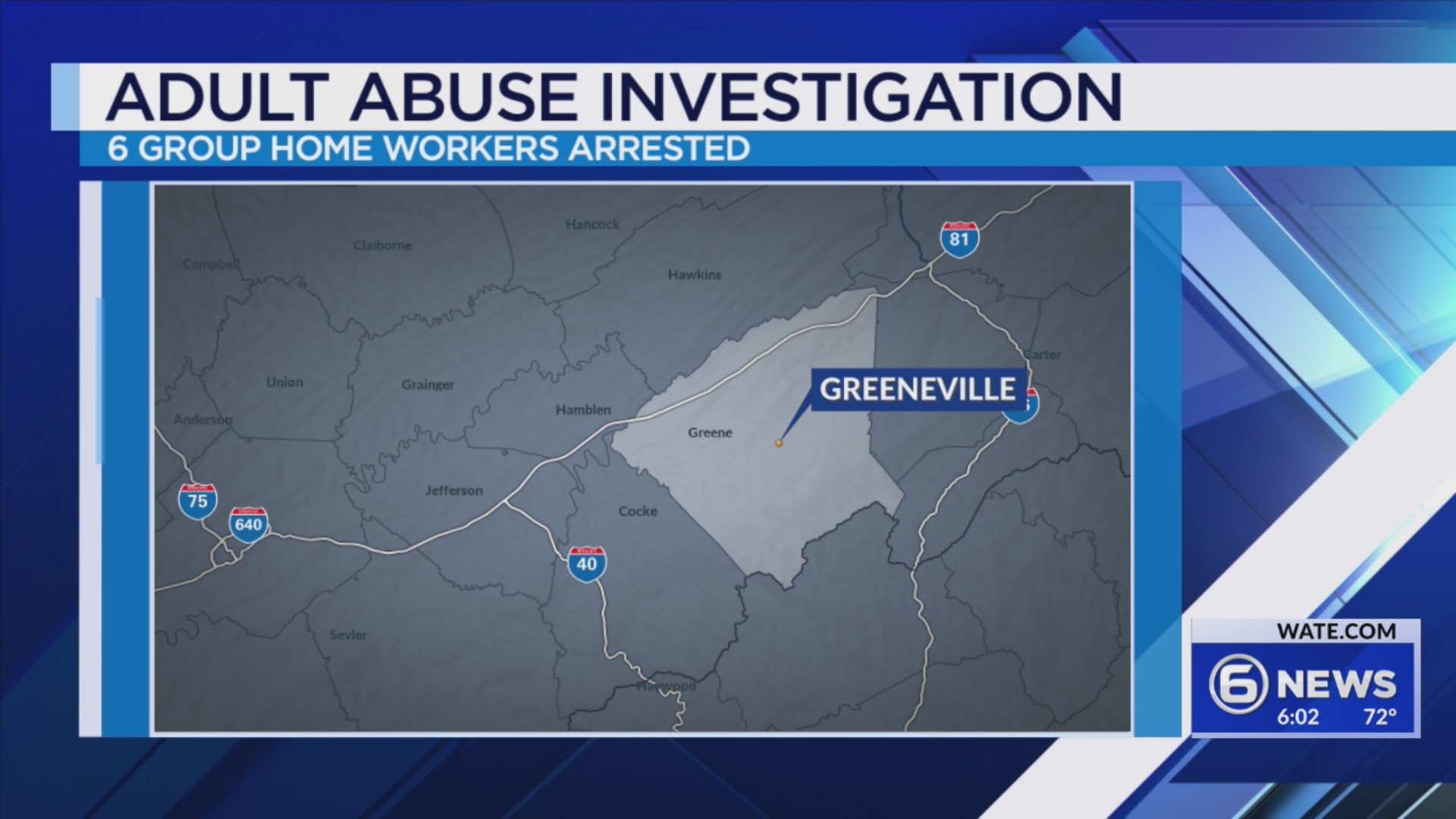6 accused of abusing, neglecting non-verbal man – WATE 6 On Your Side