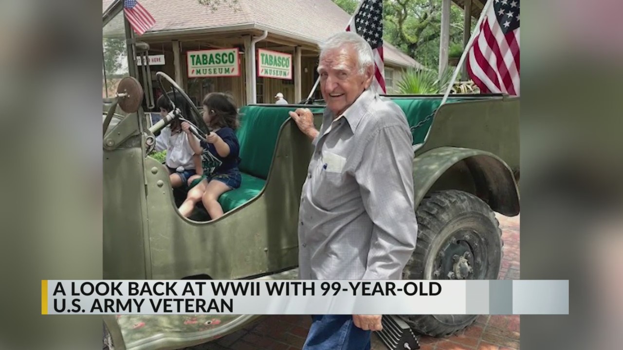 A look back at WWII from a 99-year-old veteran – KLFY.com