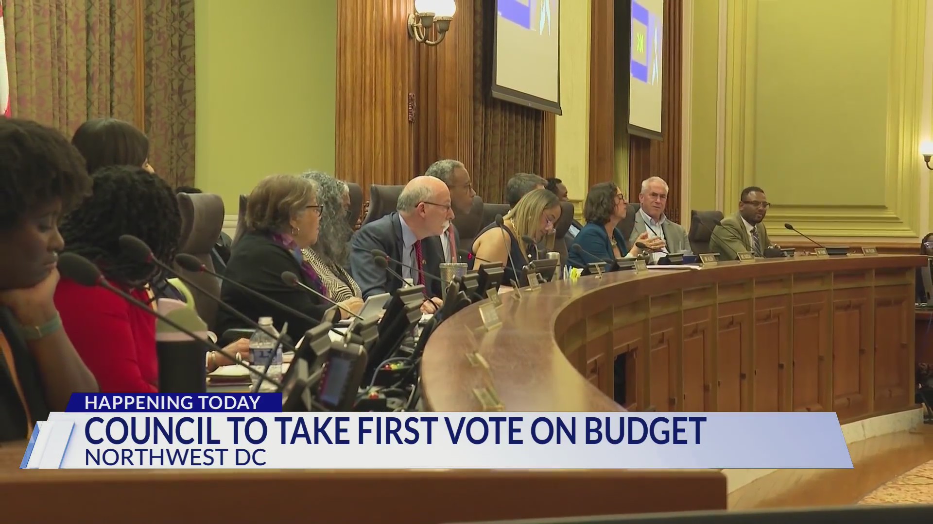 DC Council to take first vote on budget – DC News Now | DC, Virginia ...