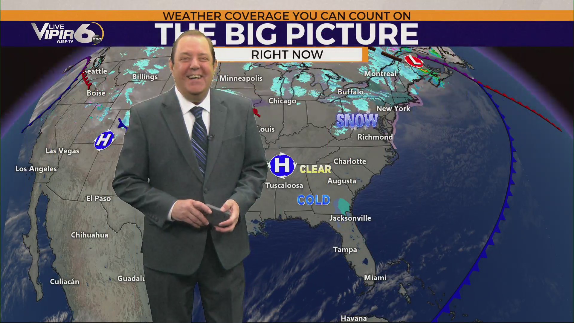 Live VIPIR 6 Forecast Thursday, January 2, 2025 – WJBF