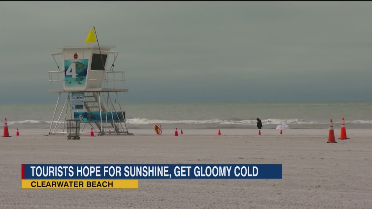 Cold weather impacting beach tourists – WFLA