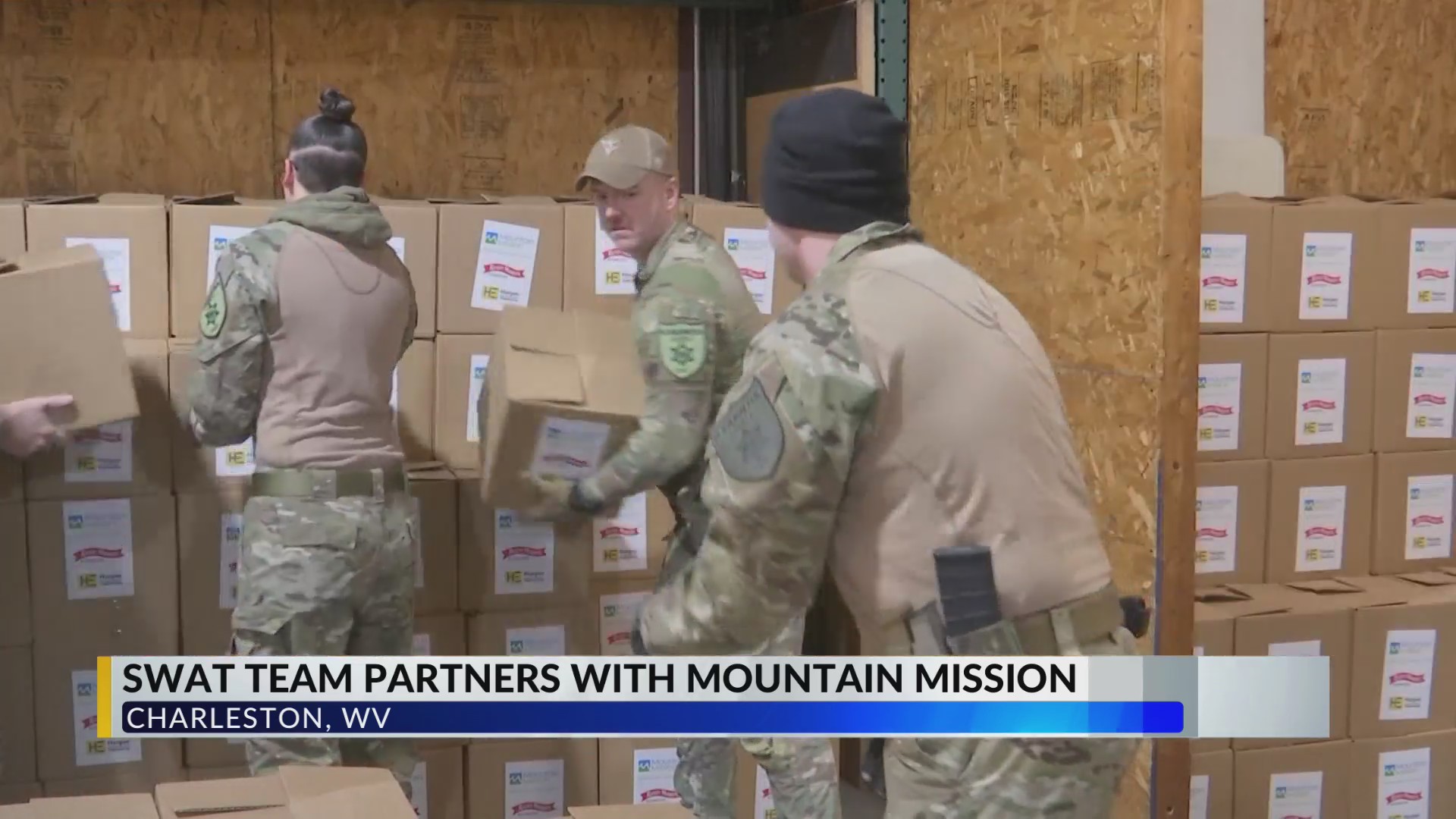 Kanawha County SWAT Team partners with Mountain Mission – WOWK 13 News