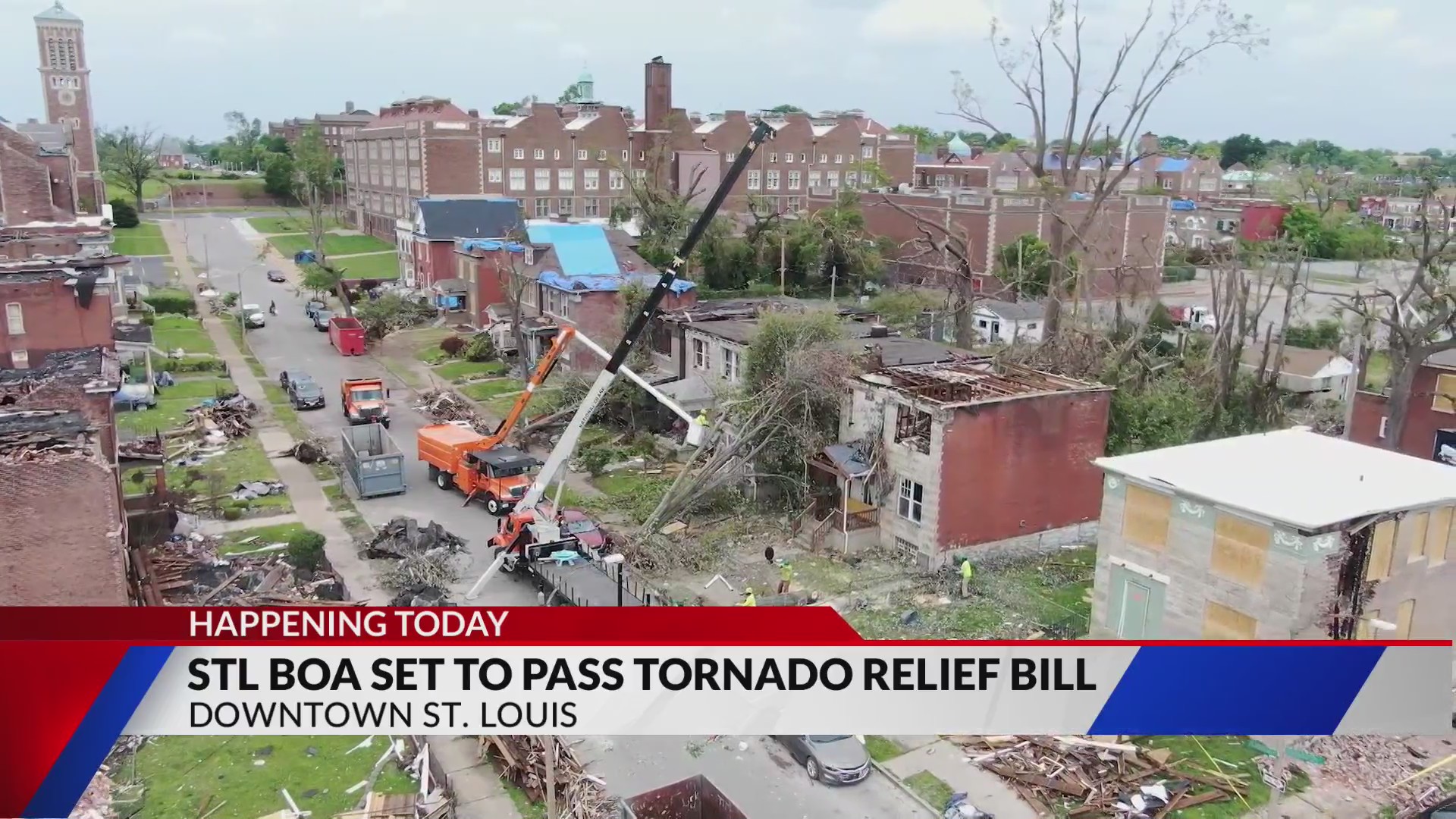 St. Louis City Board of Aldermen aims to pass tornado relief bill ...