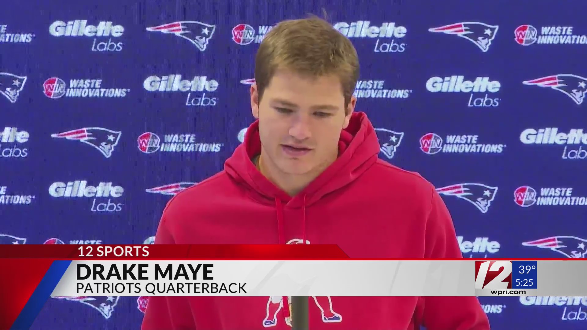Patriots’ Drake Maye talks improvement ahead of Rams game – WPRI.com