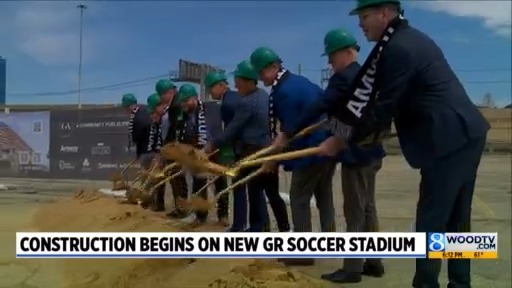 What to know as construction starts on Grand Rapids soccer stadium ...