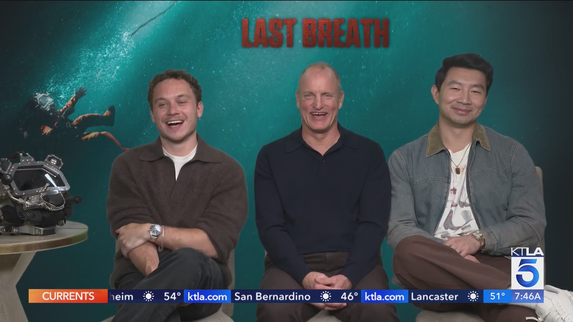 Olivia de Bortoli talks to the cast of ‘Last Breath’ – KTLA