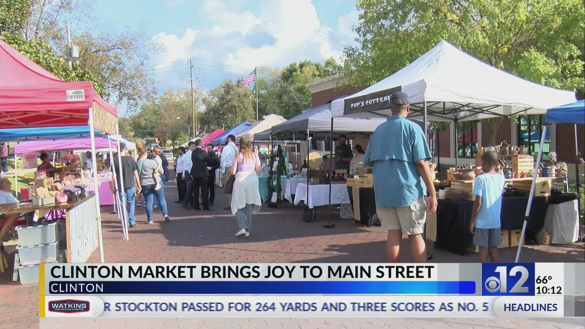 Clinton hosts Fall Market – WJTV