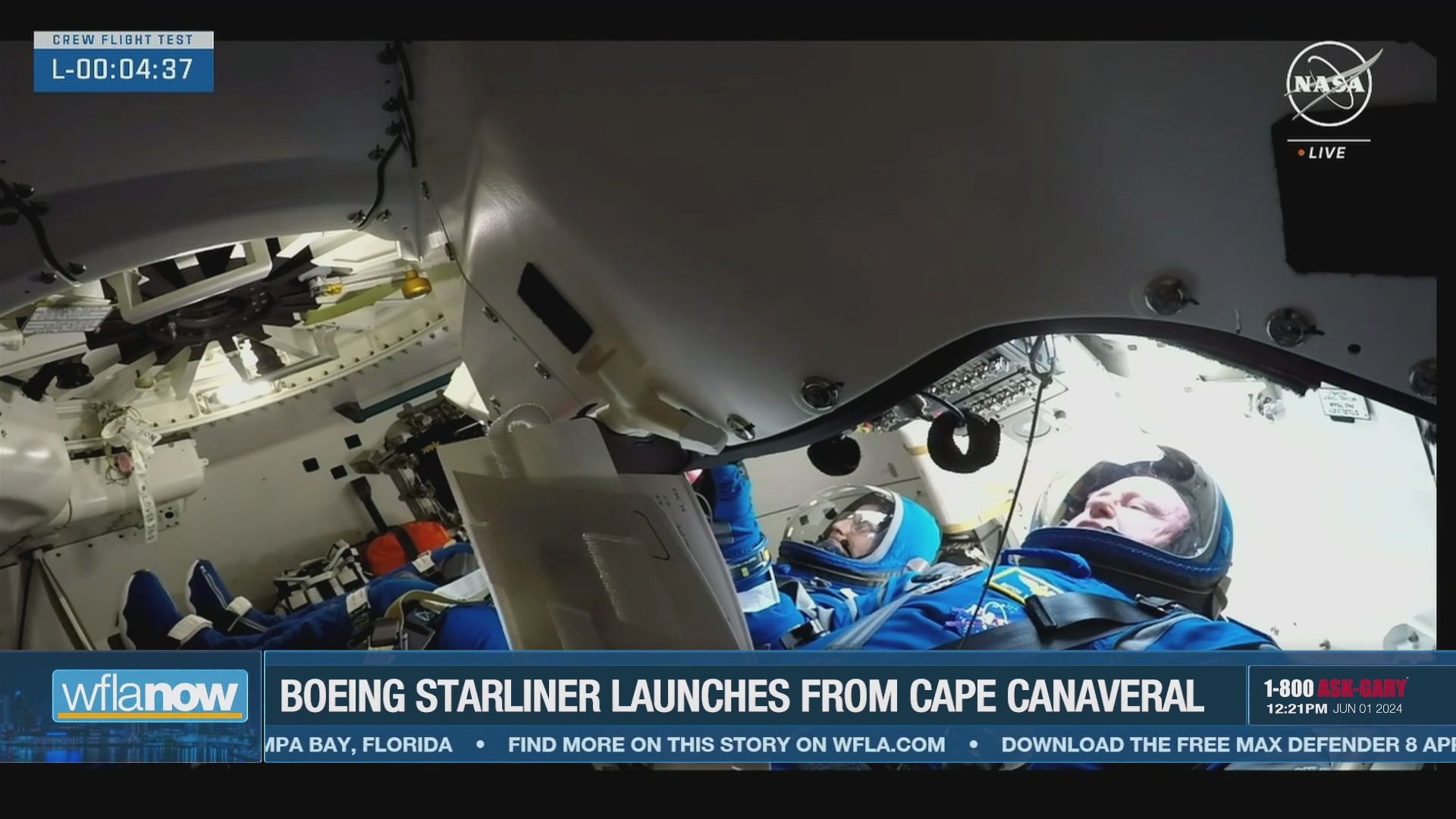 Boeing Starliner launch scrubbed just before liftoff – WFLA