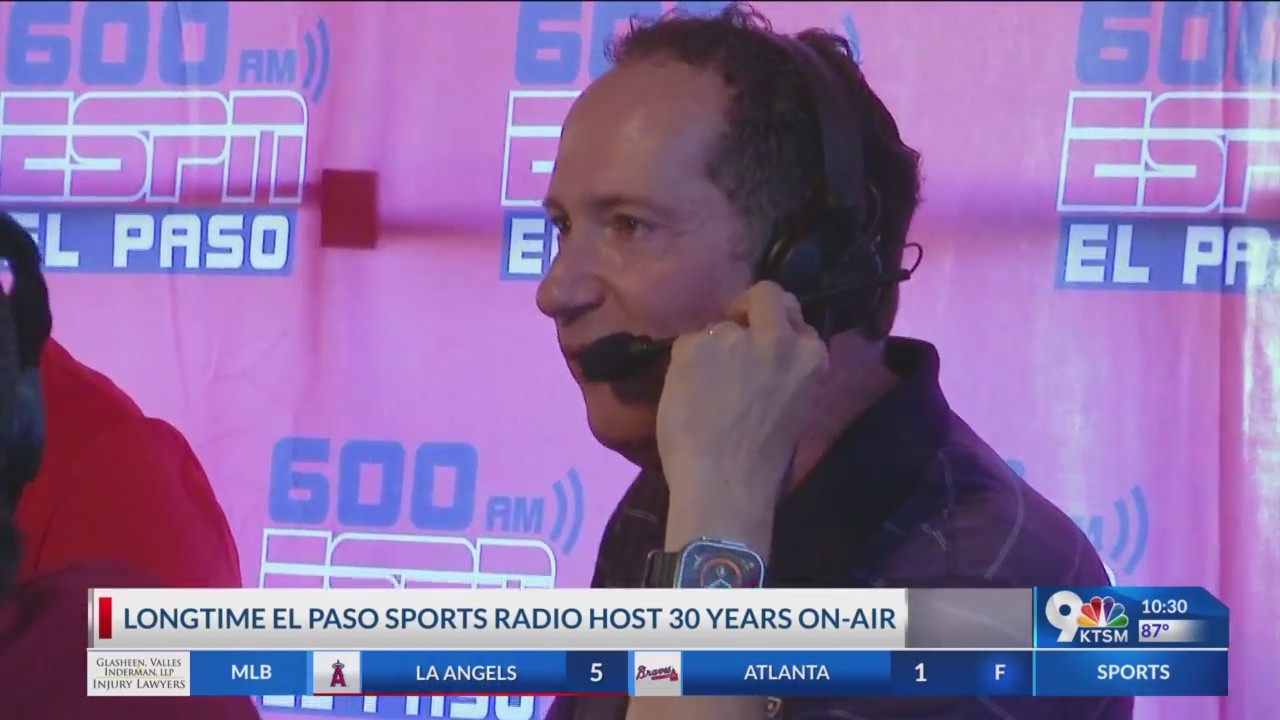 Longtime El Paso sports radio host celebrates 30 years on-air – KTSM 9 News