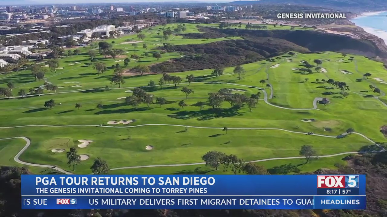 The Genesis Invitational Coming to Torrey Pines – FOX 5 San Diego ...