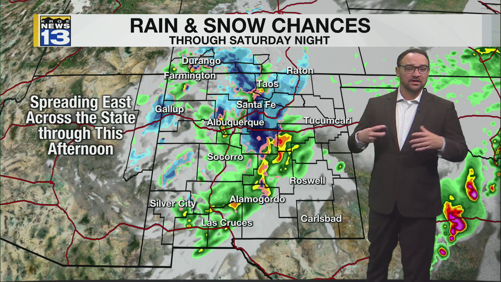 Winter weather returns across New Mexico – KRQE NEWS 13 – Breaking News ...