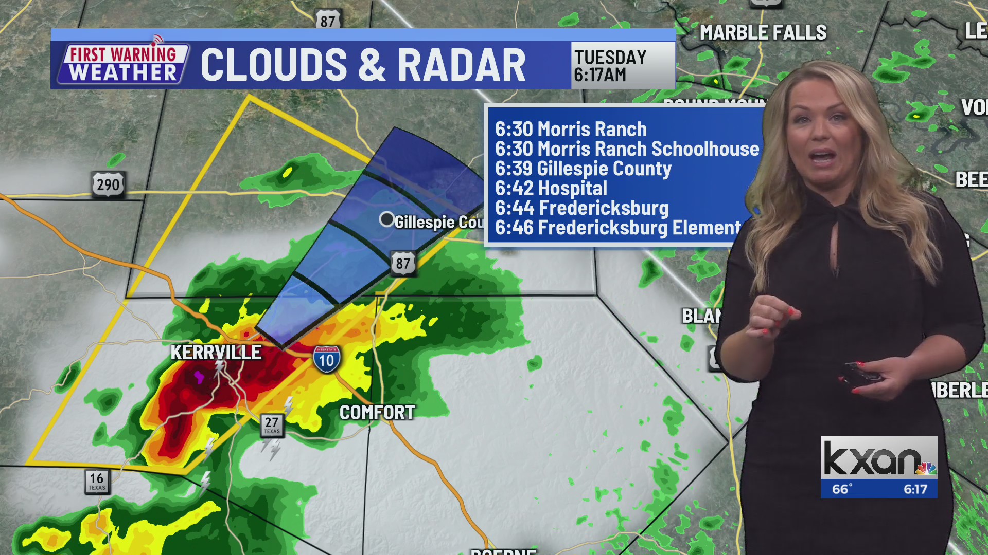 First Warning Weather Morning Forecast with Meteorologist Kristen ...