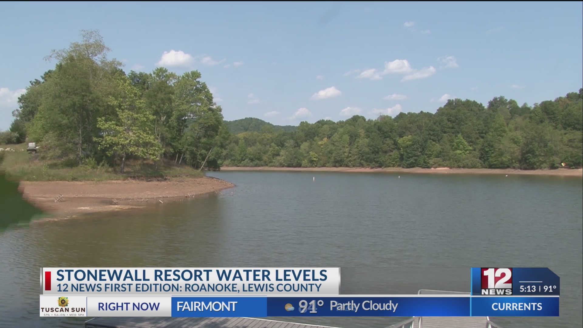 Stonewall Resort urges caution amid continued low water levels – WBOY.com
