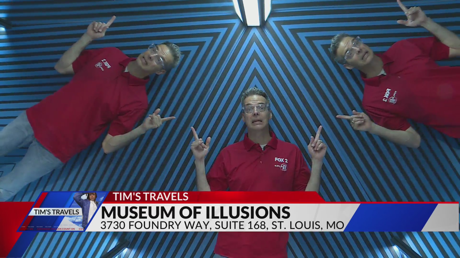 Tim travels to the Museum of Illusions – FOX 2