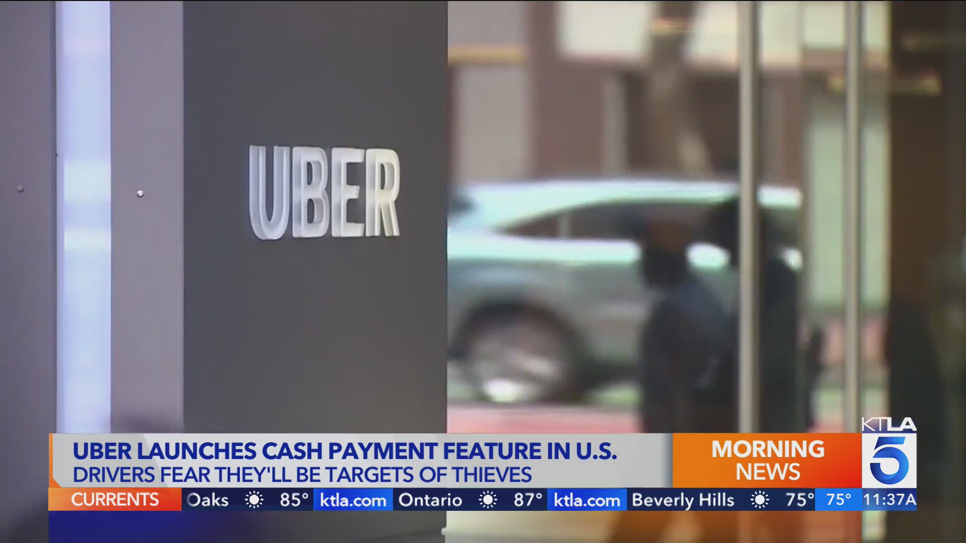 Uber riders in Los Angeles can now pay with cash. Here’s how it works ...