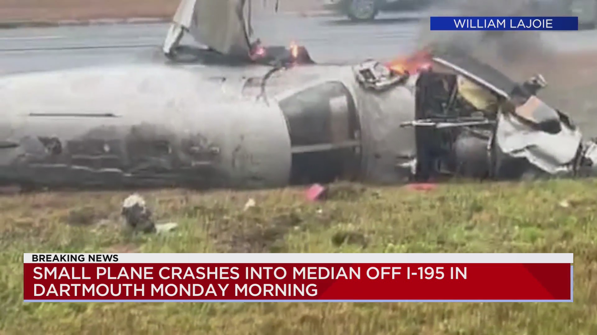 BREAKING: Small plane crashes into median off I-195 in Dartmouth – KGET ...
