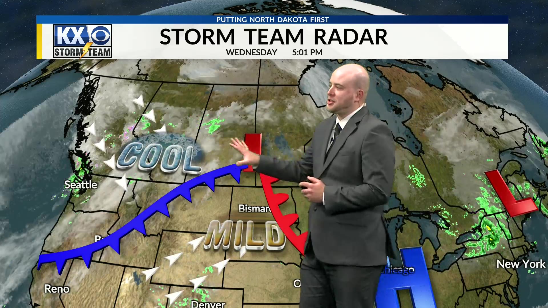 Chief Meteorologist Kenny Miller’s Full 6 PM Forecast 10/9 – KX NEWS