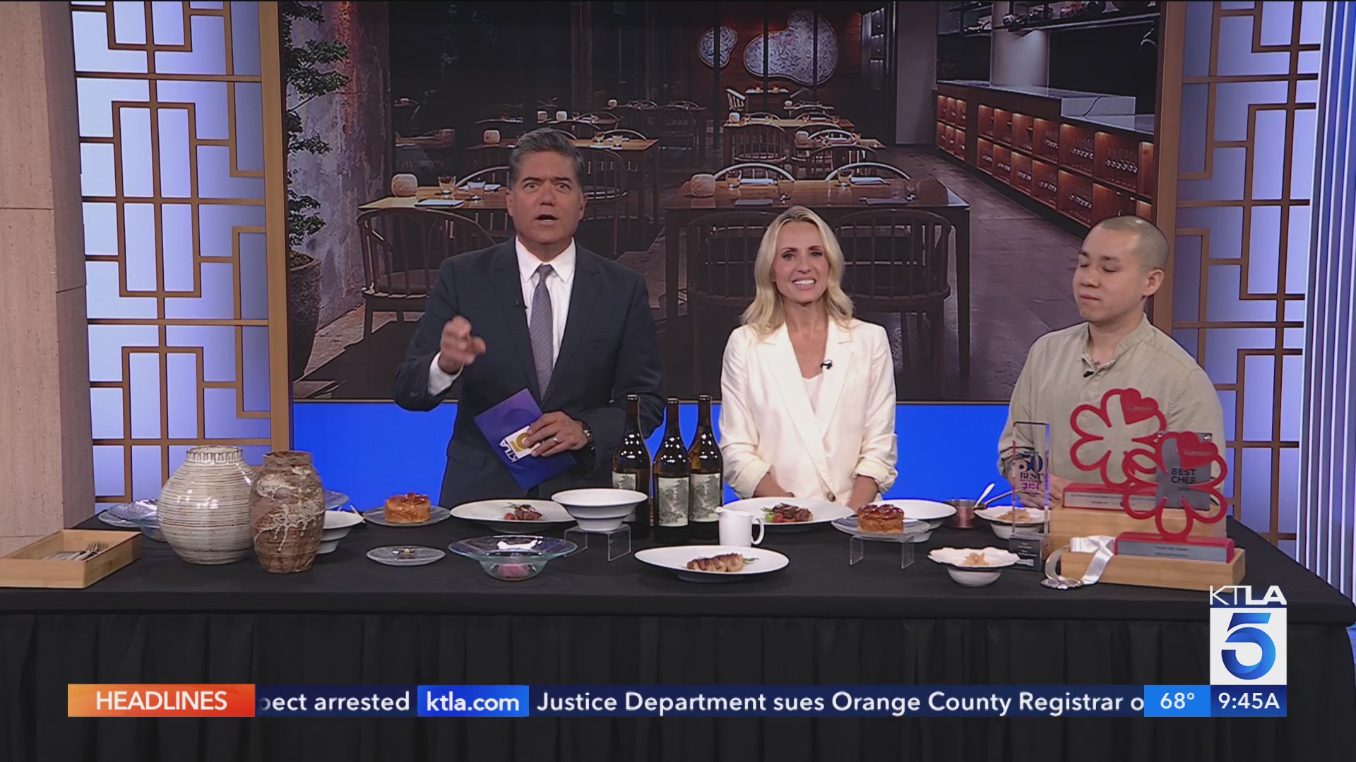 Kato Chef Jon Yao wins James Beard Award for Best Chef: California – KTLA