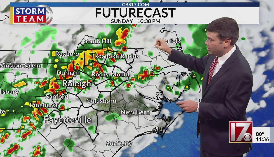 Lance Blocker’s Sunday central NC weather forecast – CBS17.com