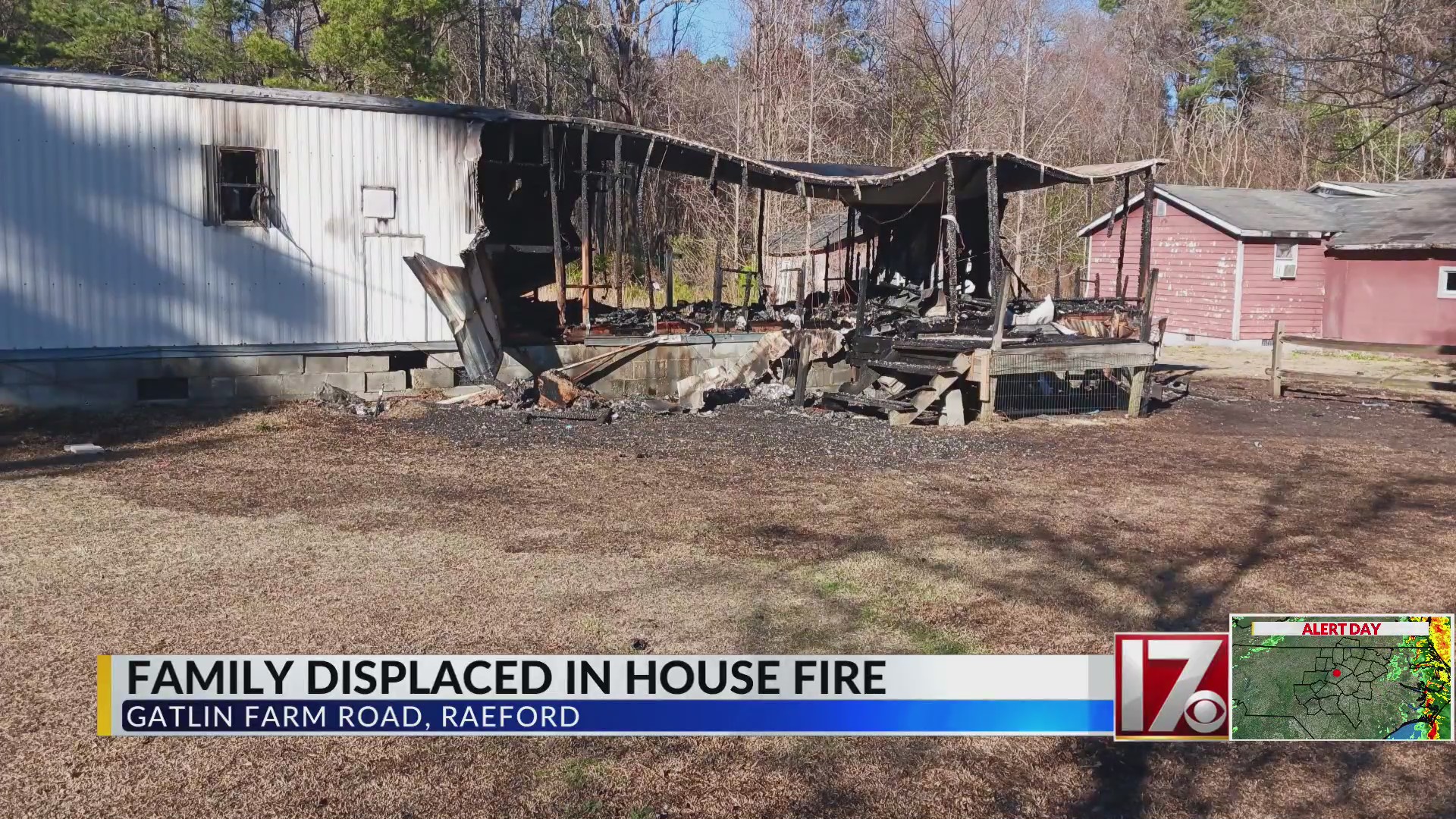Family displaced in Hoke County house fire – CBS17.com