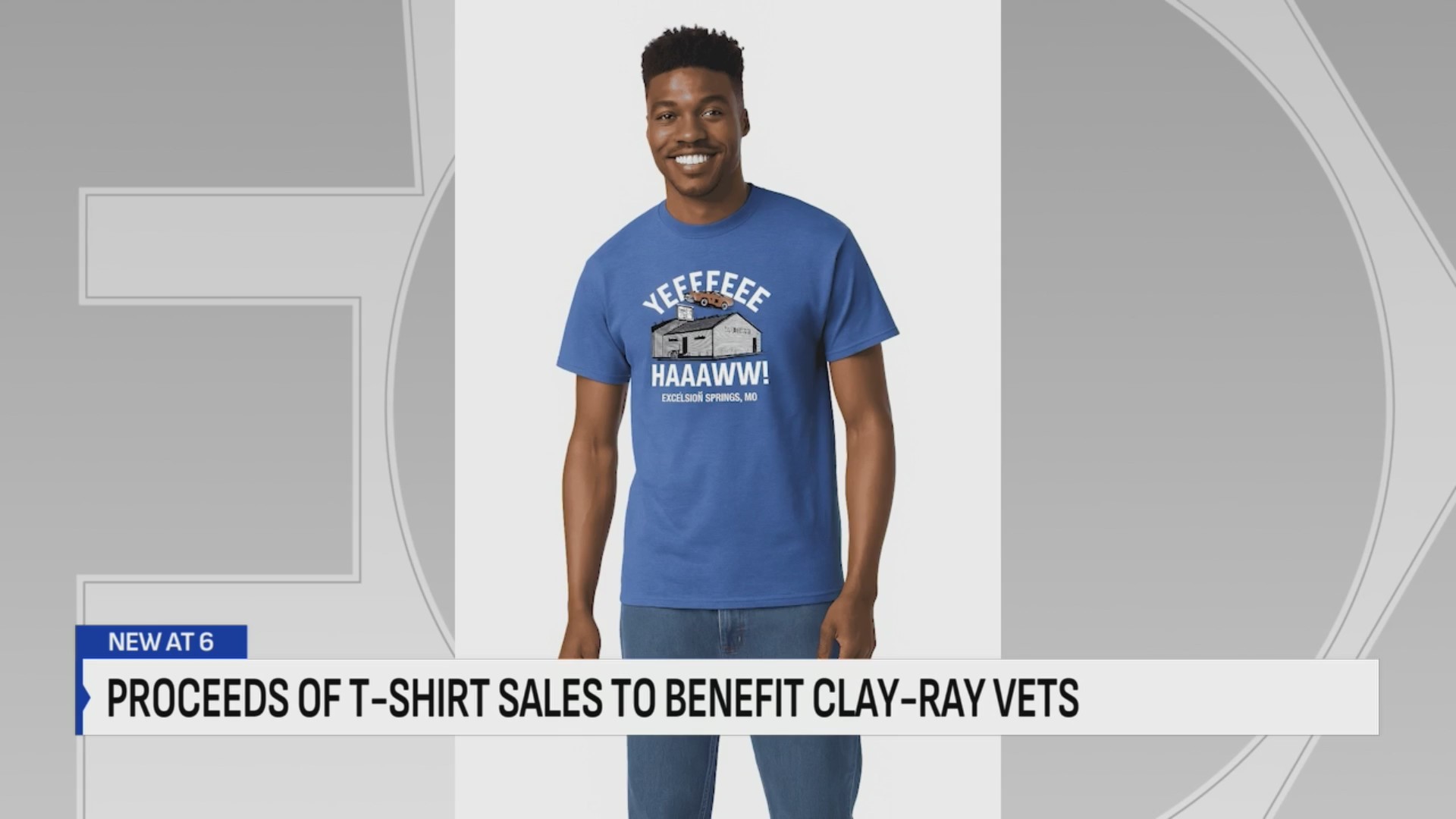T-shirt fundraiser underway for Clay Ray Vets, repairs to building ...