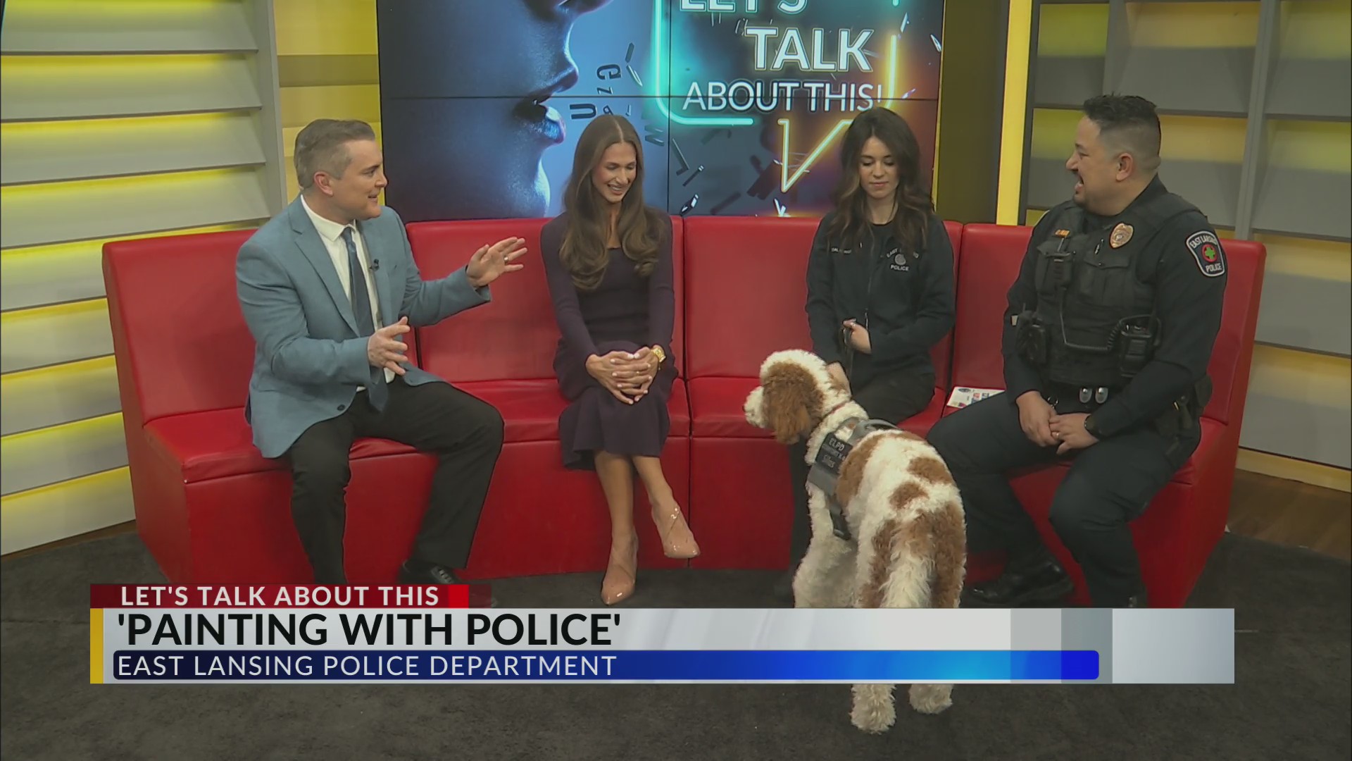 ELPD Comfort K-9 Silas to make first public appearance at ‘Painting ...