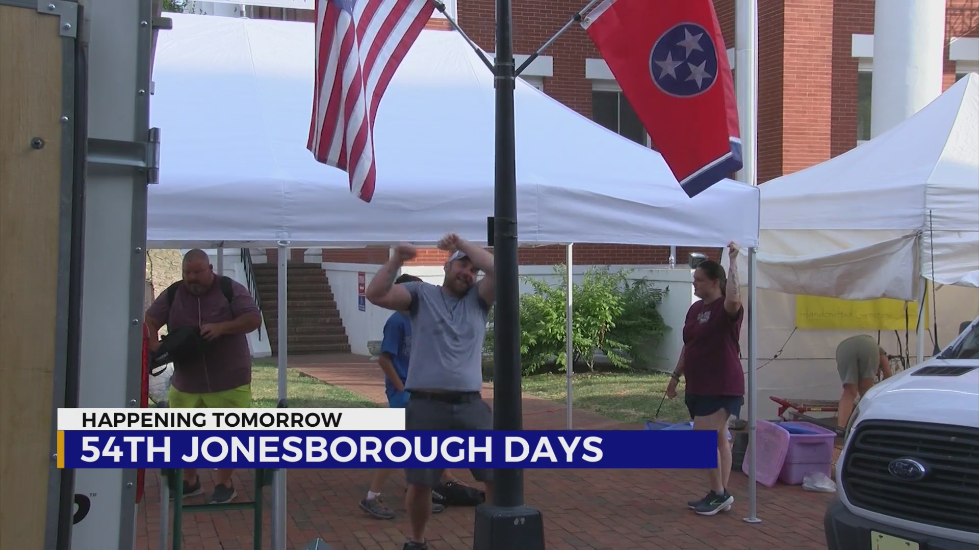 Organizers prepare to kick off annual Jonesborough Days – WJHL | Tri ...